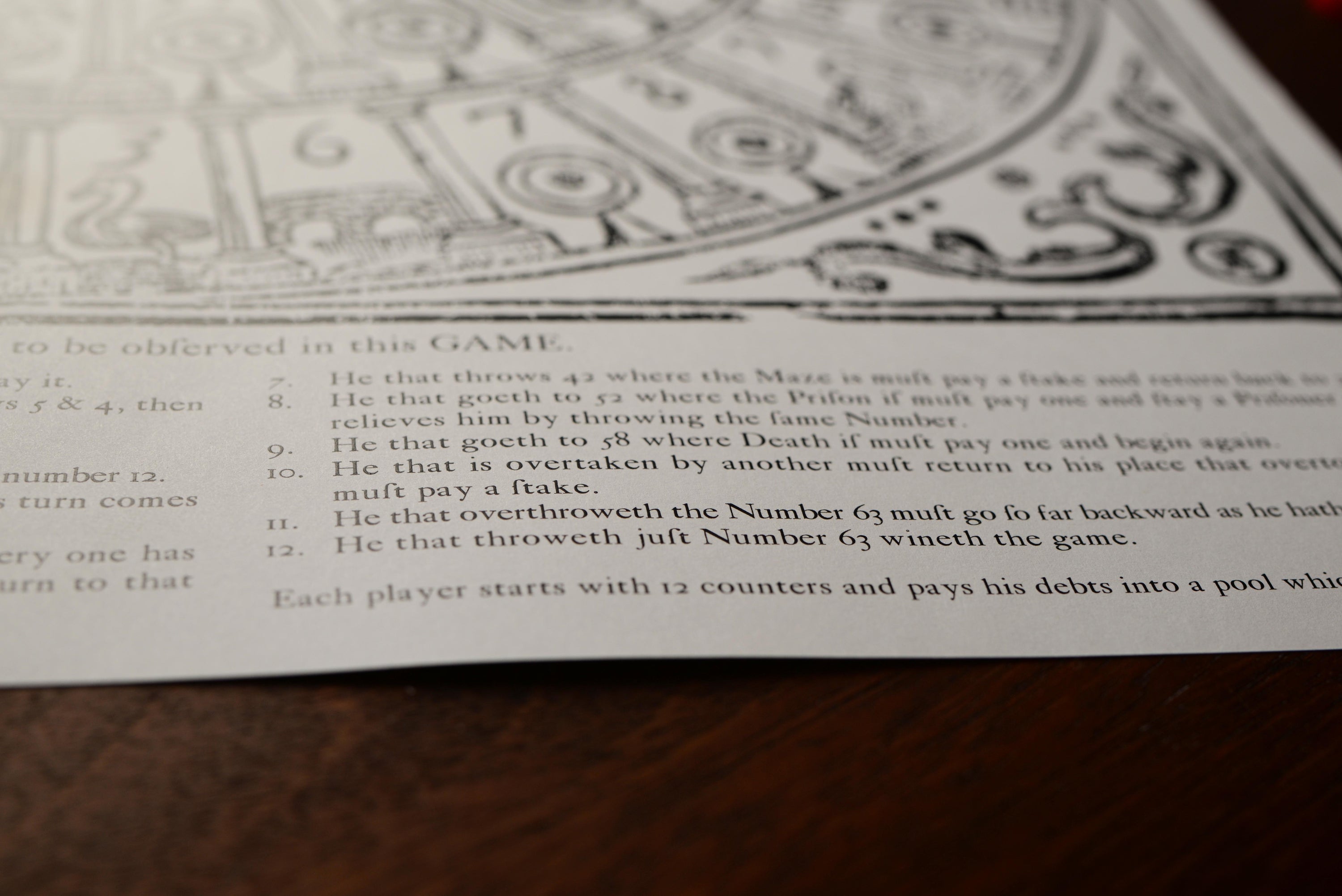 The Royal Game of the Goose - Samson Historical