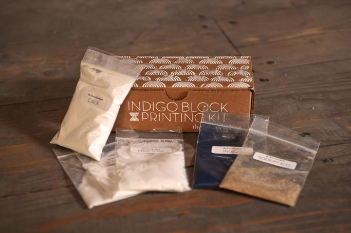 Indigo Block Printing Kit - Samson Historical