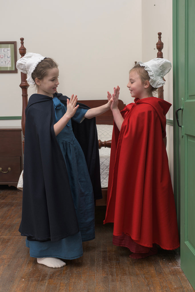 Girls Cloak | Cardinal Red - Samson Historical