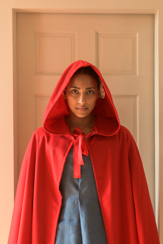 Red Short Cloak - Samson Historical