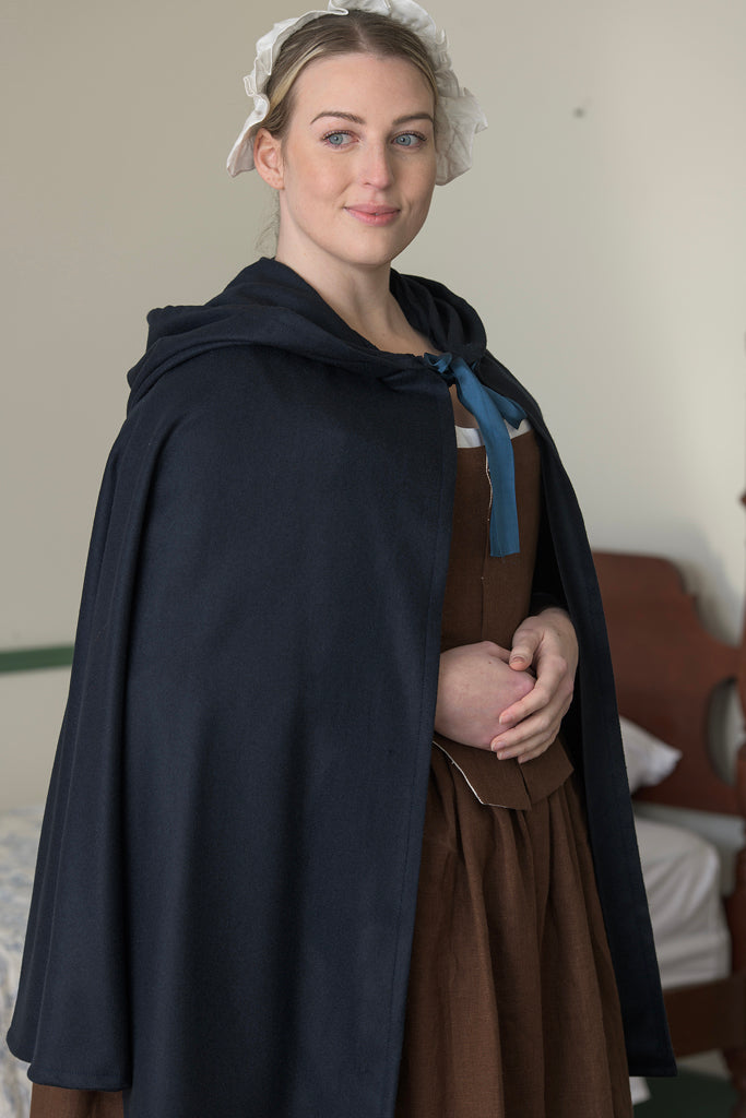 Blue Short Cloak - Samson Historical