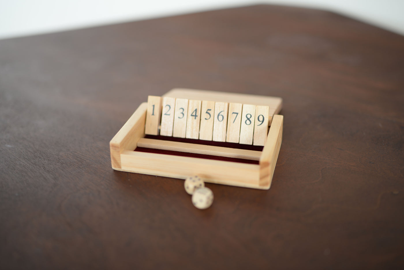 Travel Sized Shut the Box - Samson Historical