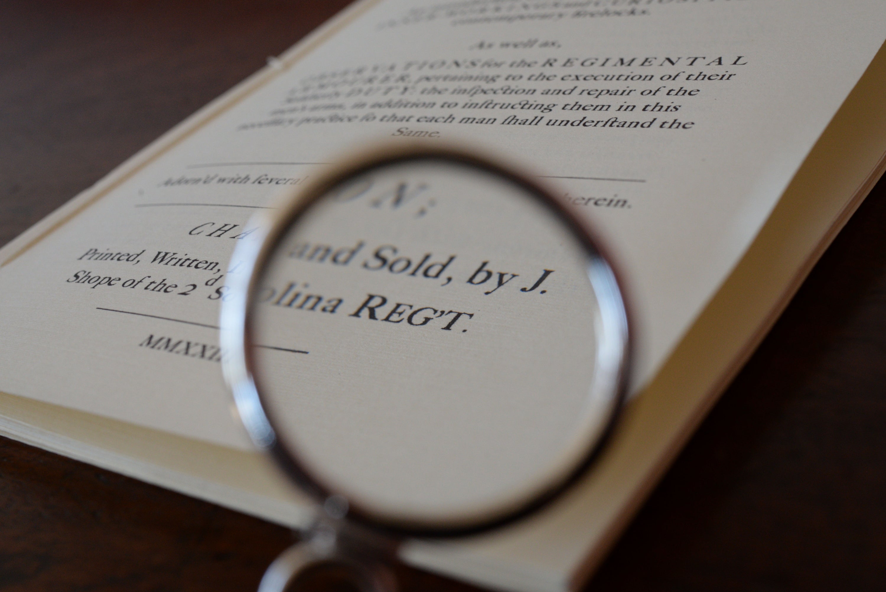 Quizzing Glass - Samson Historical