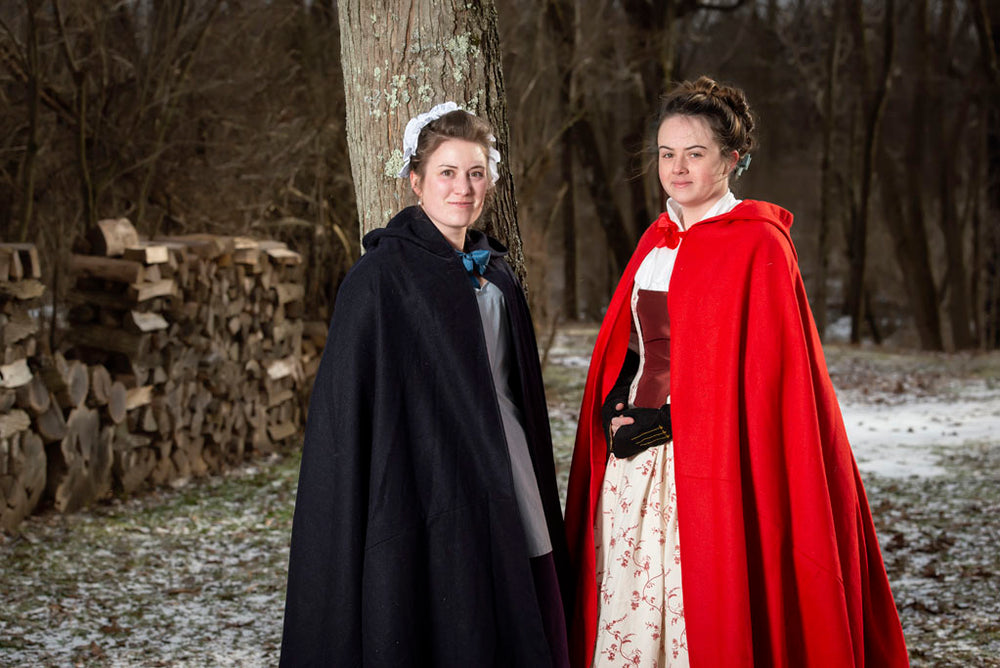 Women's Cardinal Cloak - Samson Historical