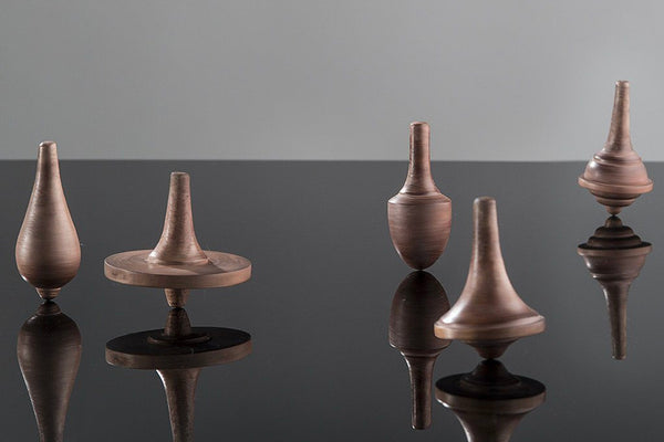 Wooden Spinning Tops - Samson Historical