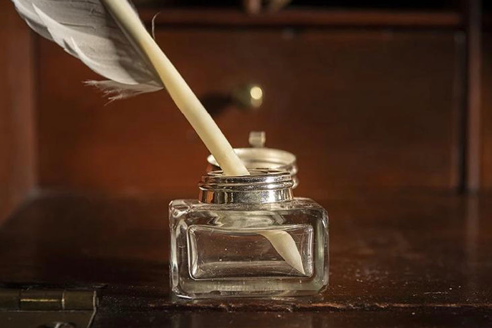 Square Inkwell - Samson Historical