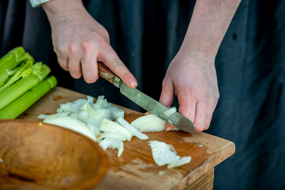 Cutlery Set with Inlaid Handles - Samson Historical