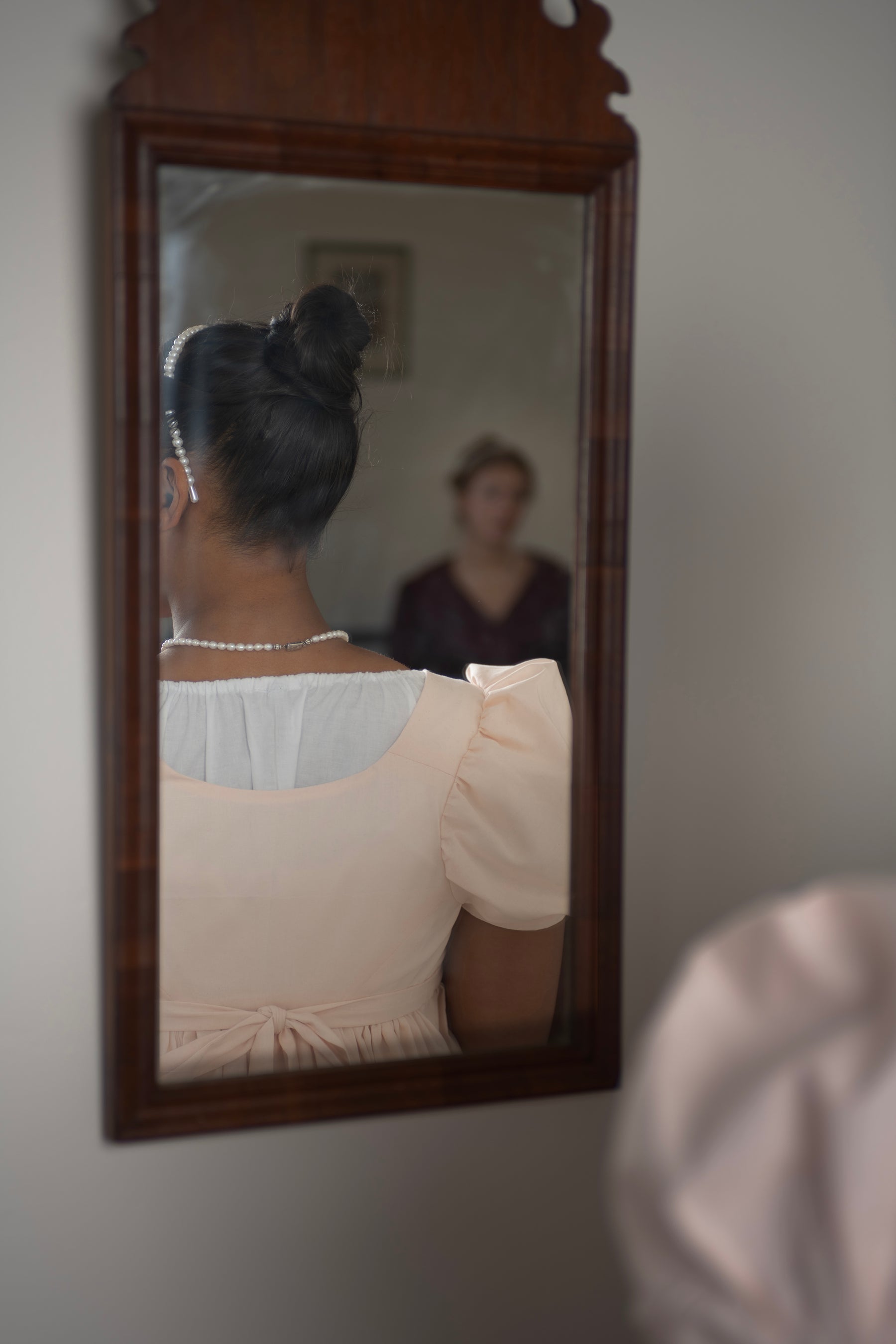 Light Pink Short Sleeve | Regency Gown - Samson Historical