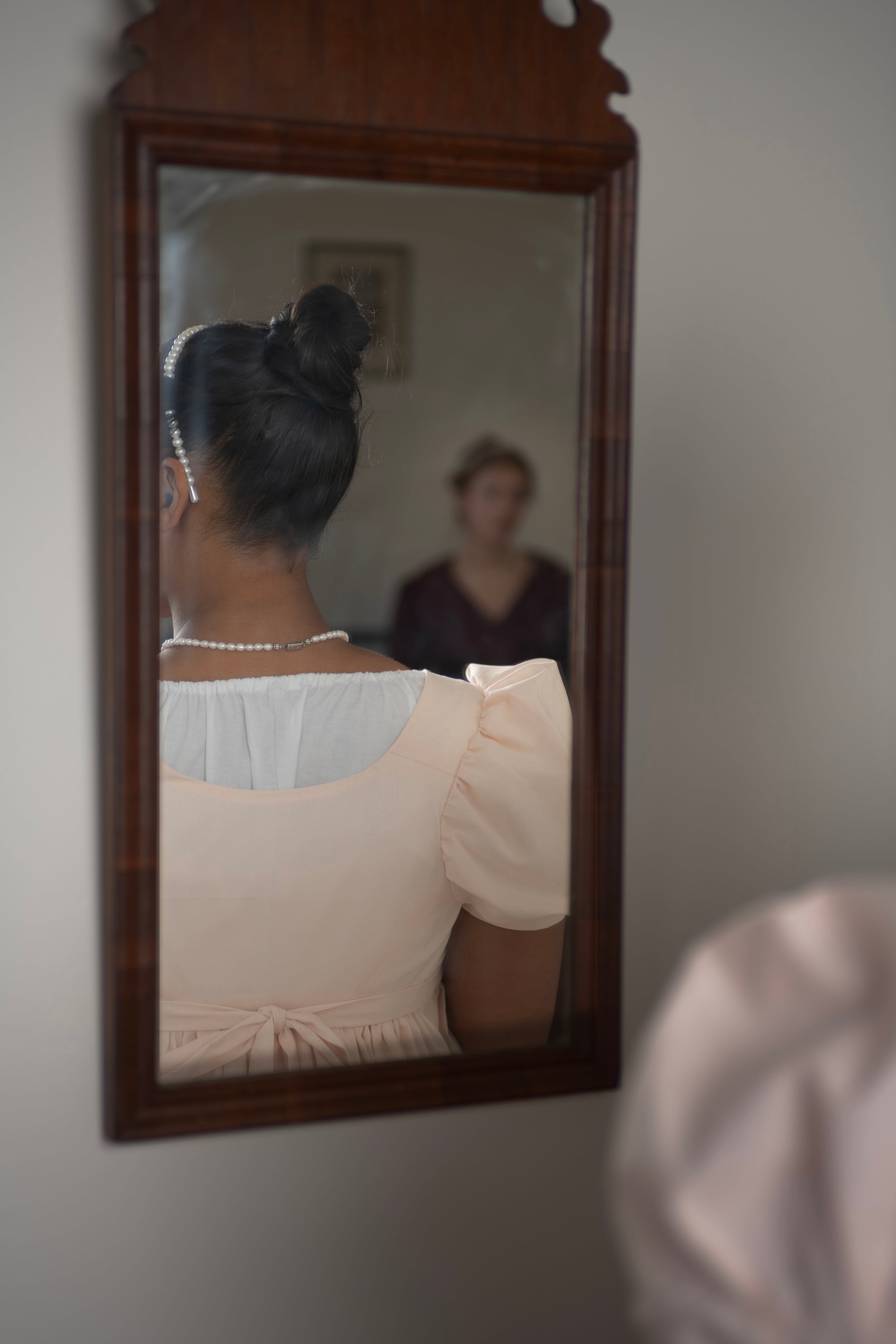 Light Pink Short Sleeve | Regency Gown - Samson Historical
