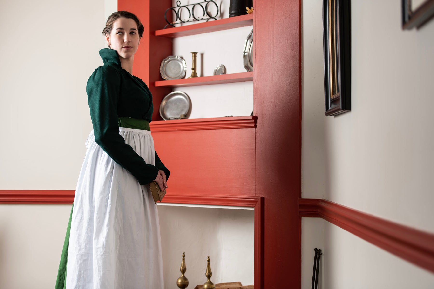 Cotton Apron | Regency - Samson Historical