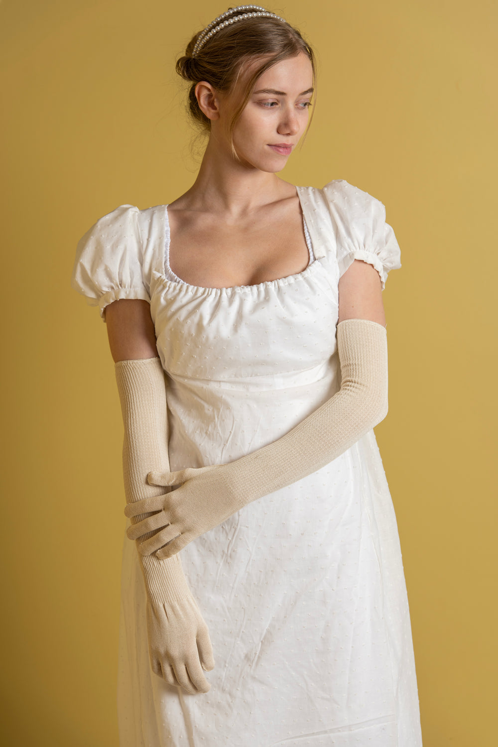 Swiss Dot | Regency Gown - Samson Historical