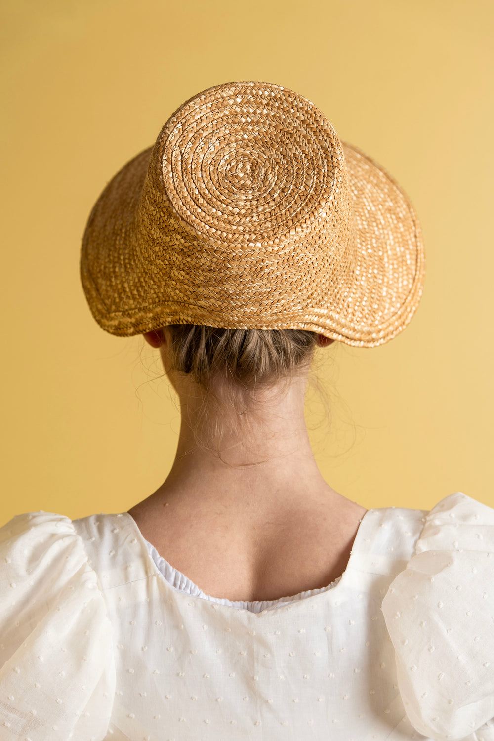 High Crown Straw Bonnet | Regency - Samson Historical