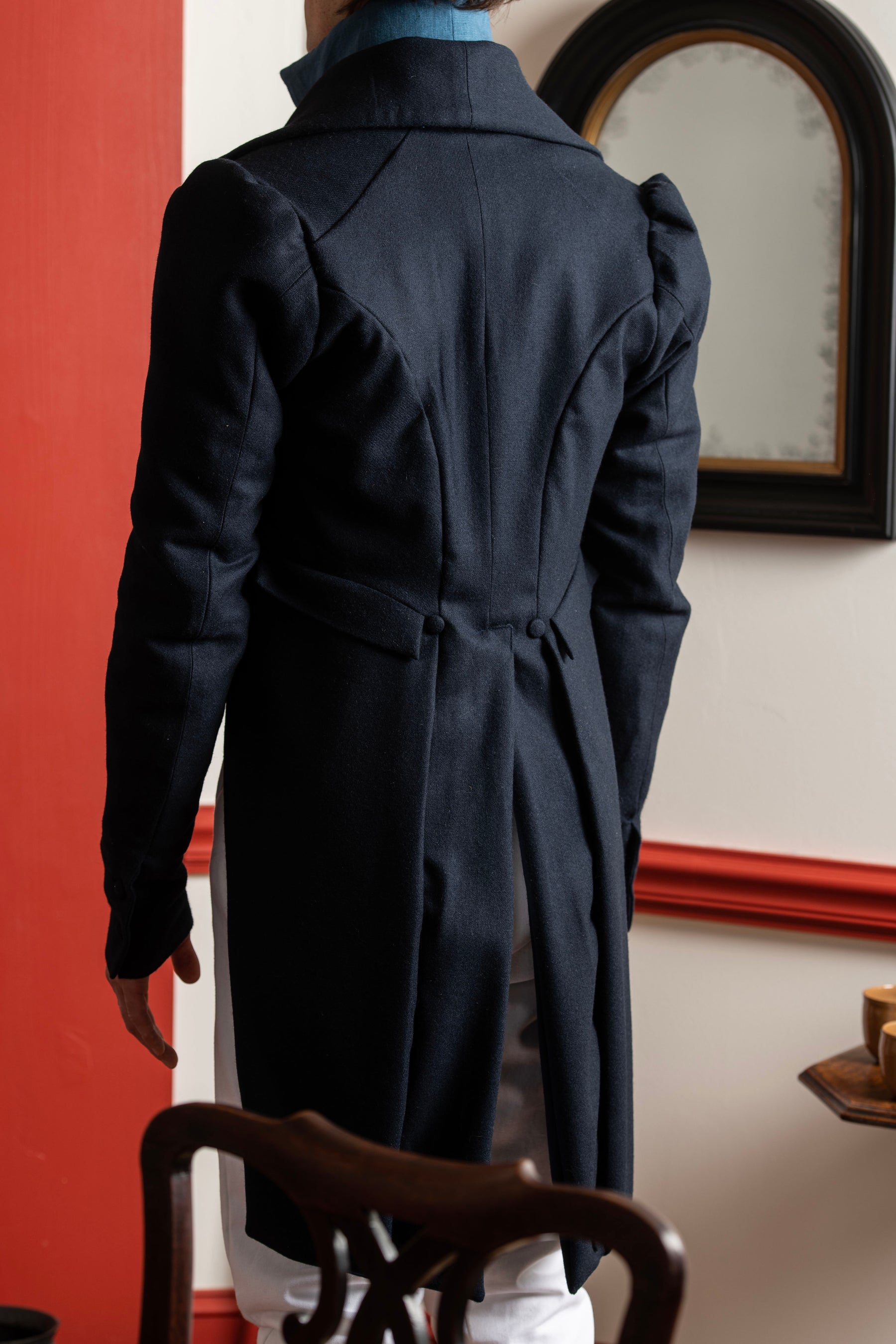 Wool Double Breasted Tailcoat | Regency - Samson Historical