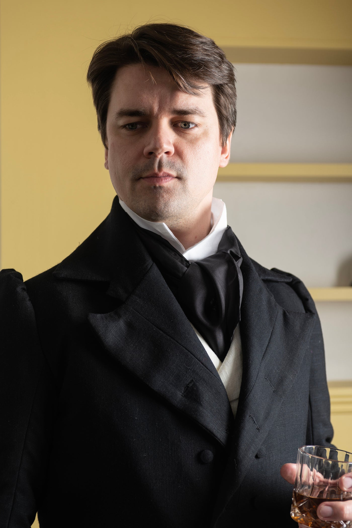 Linen Double Breasted Tailcoat | Regency - Samson Historical